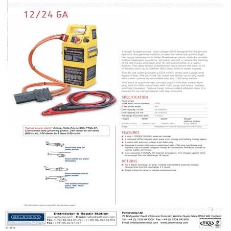 Power vamp 1224ga | PDF