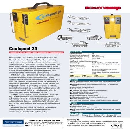 Power vamp coolspool 17 29 | PDF
