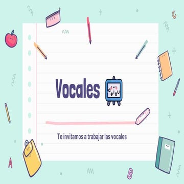 La letra v | PPTX