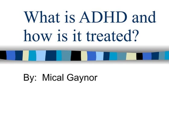 Understanding ADHD | PPT
