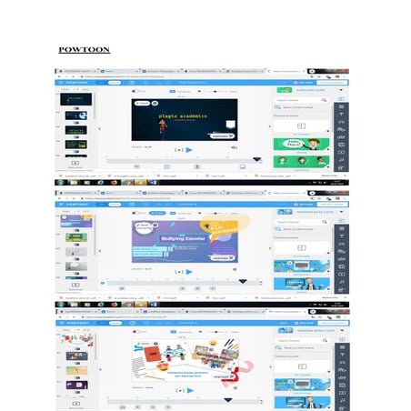 Powtoon bullying escolar y prezi | PDF