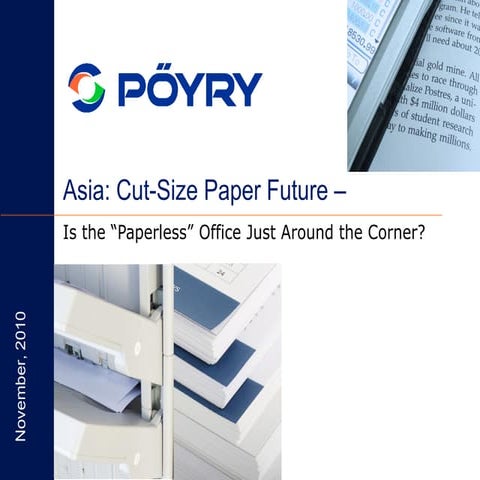 Poyry Asia Cut Size Paper Report | PPT