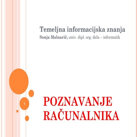 Poznavanje racunalnika | PPS