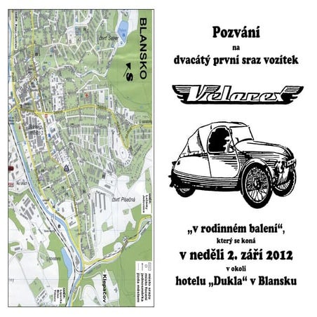 Velorex sraz Blansko 2012 - pozvánka | PDF
