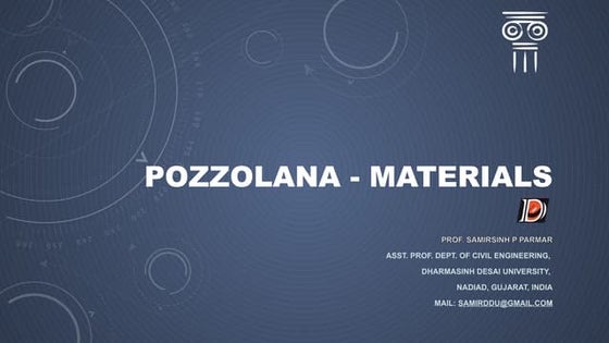 4. pozzolans.ppt