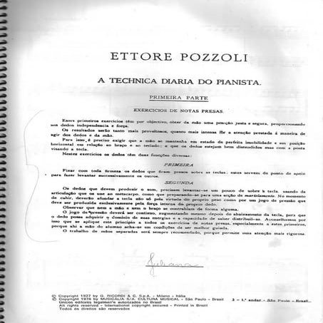Pozzoli Primeira Parte | PDF