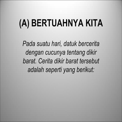 Petikan dan Latihan | PPT