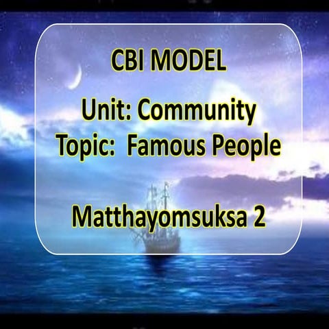 CBI Model | PPT