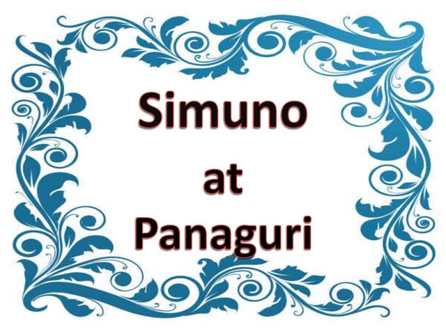 Bahagi ng pangungusap (Simuno at Panaguri) | PPTX