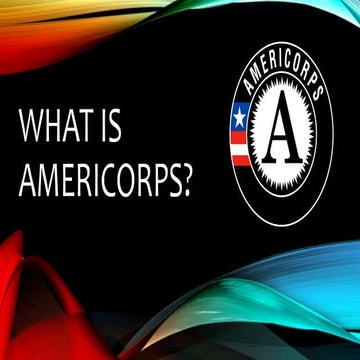 What is AmeriCorps? | PPTX
