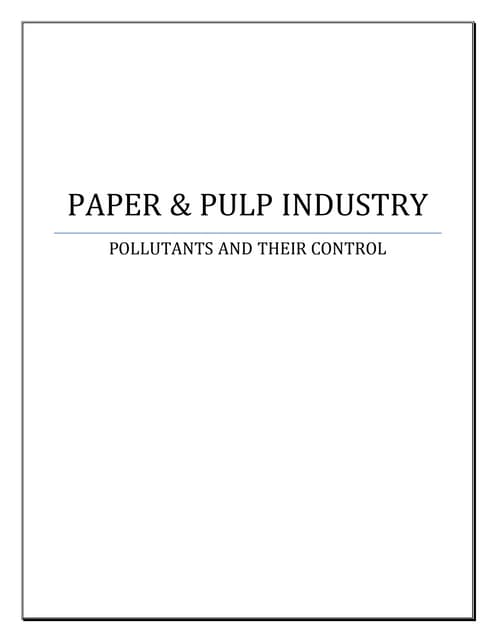 Paper Manufacturing process | PPTX | Woodworking | Arts and Crafts