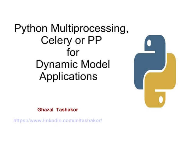 Paralle Programming In Python Ppt 6618