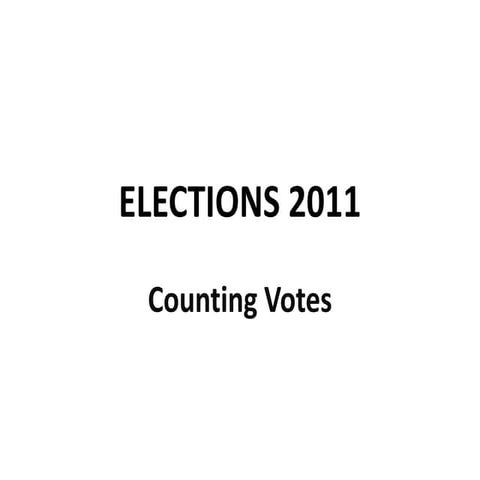 Pp counting votes | PPT