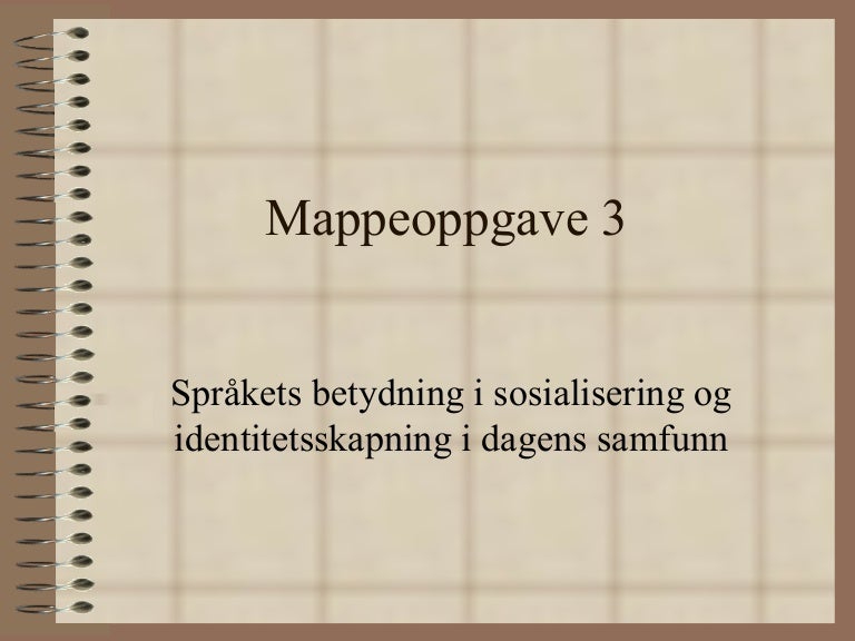 Mappeoppgave 3