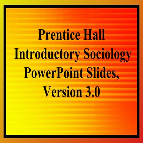 Sociology | PPT
