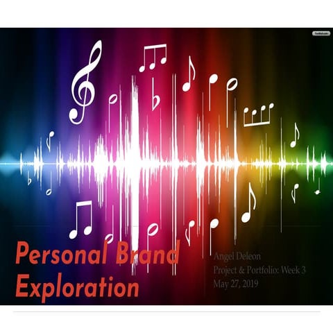 Personal Brand Explortion week3 s | PDF