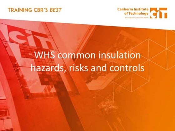 Insulation job hazards & Precautions | PPT