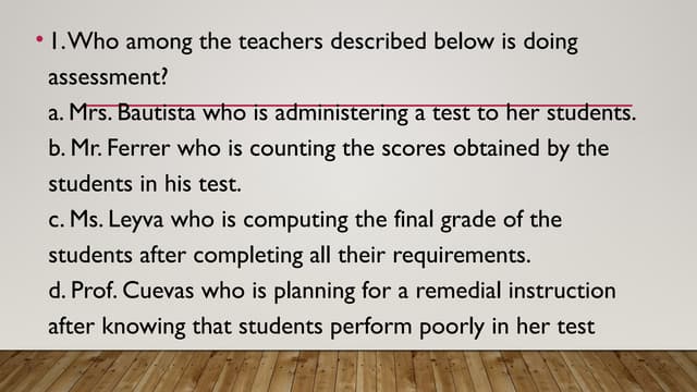 Writing Identification Tests | PPTX