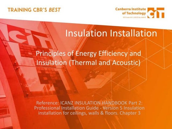 3. THERMAL INSULATION MATERIALS, TECHNICAL CHARACTERISTICS AND ...