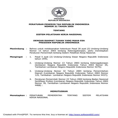 PP 31 Sislatkernas | PDF