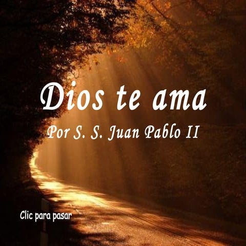 Dios nos ama | PPS