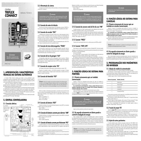 MANUAL CENTRAL GAREN TSI PRO AUTOMOTIZADORES | PDF