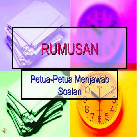 Pp(bahasa) RUMUSAN BM SPM | PPT
