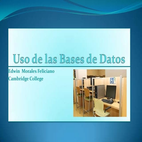 Pp base de datos | PPTX