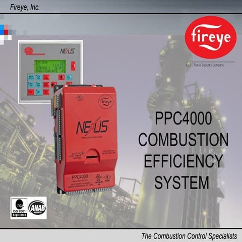 Fireye PPC4000 Combustion Efficiency System | PPT