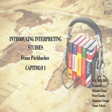 presentazione cap.1 interpreting stuides | PPTX