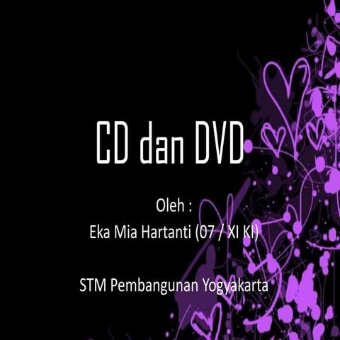 CD dan DVD | PPTX