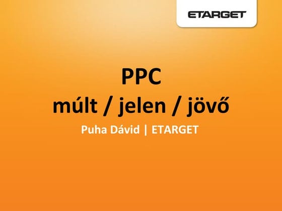 PPC hirdetések | PPT