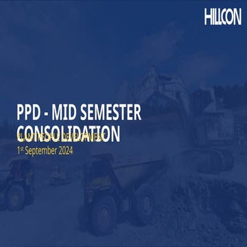 PPD - Plan Acitivy mining area to development meechanic | PPT