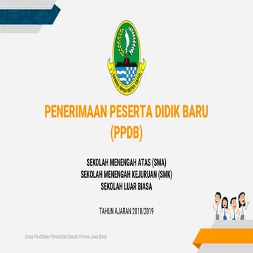 PPDB Provinsi Jabar 2018 | PPTX