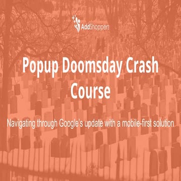 Popup Doomsday crash course | PPT