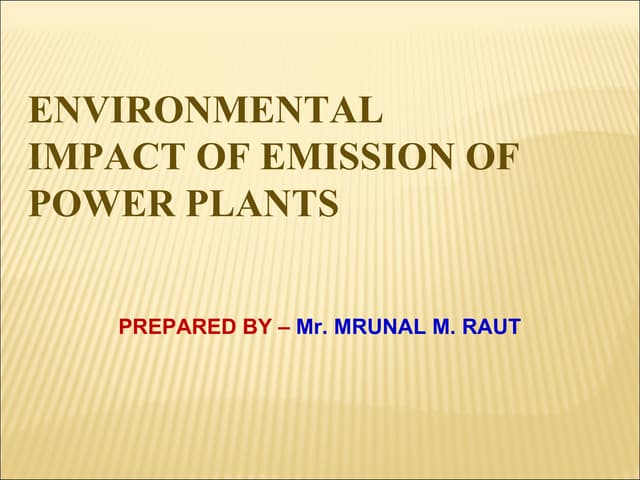 Abbreviations and Acronyms for Power Plants | PPTX