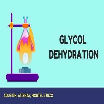 Basic-TEG Dehydration Glycol Regeneration Process | PDF