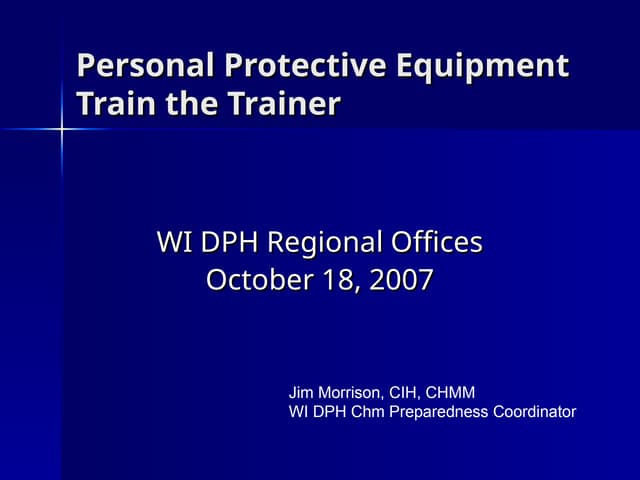 Personal Protective Equipment (PPE), general laboratory | PDF