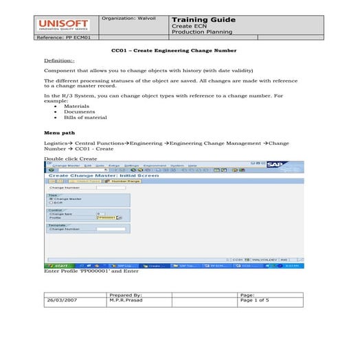 SAP ECM create | DOC