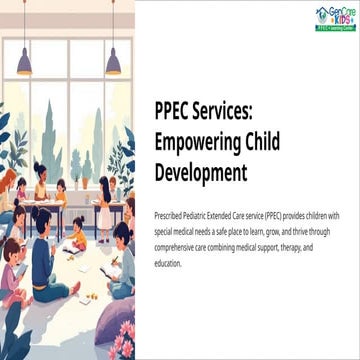 PPEC Services-Empowering Child Development | PPTX