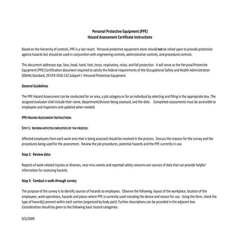 Personal protective equipment what’s it all about