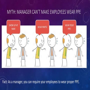 Ppe myths and facts | PPTX