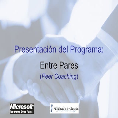 Programa Entre Pares | PPT