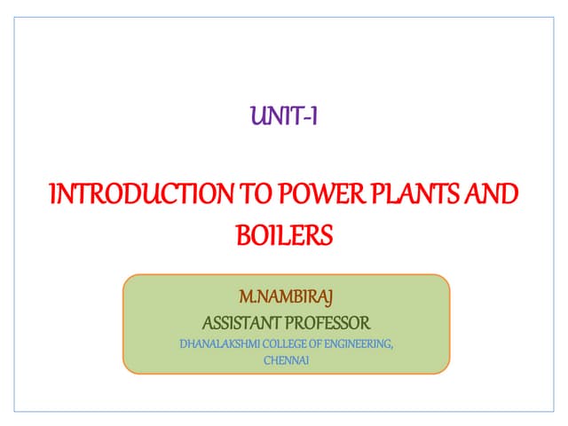 INTRODUCTION TO DIFFERENT TYPES OF POWER PLANTS.PDF