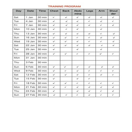 Pp fitness program | PAGES