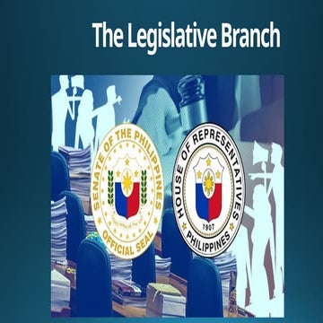 Lesson 2. Legislative process (Step-by-step procedure in making bill ...