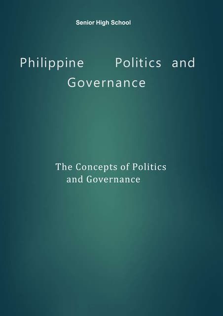 Lecture five on politics as compromise and consensus | PDF