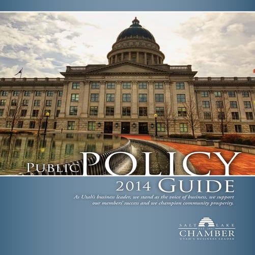 2014 Public Policy Guide | PDF | Business | Business and Finance