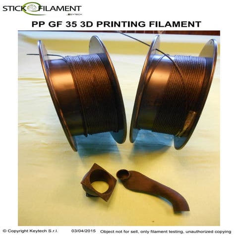 PP GF 35 3D Printing Filament | PDF