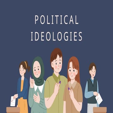 PHILIPPINE POLOTICS AND GOVERNANCE LESSON 2 POLITICAL IDEOLOGIES.pptx